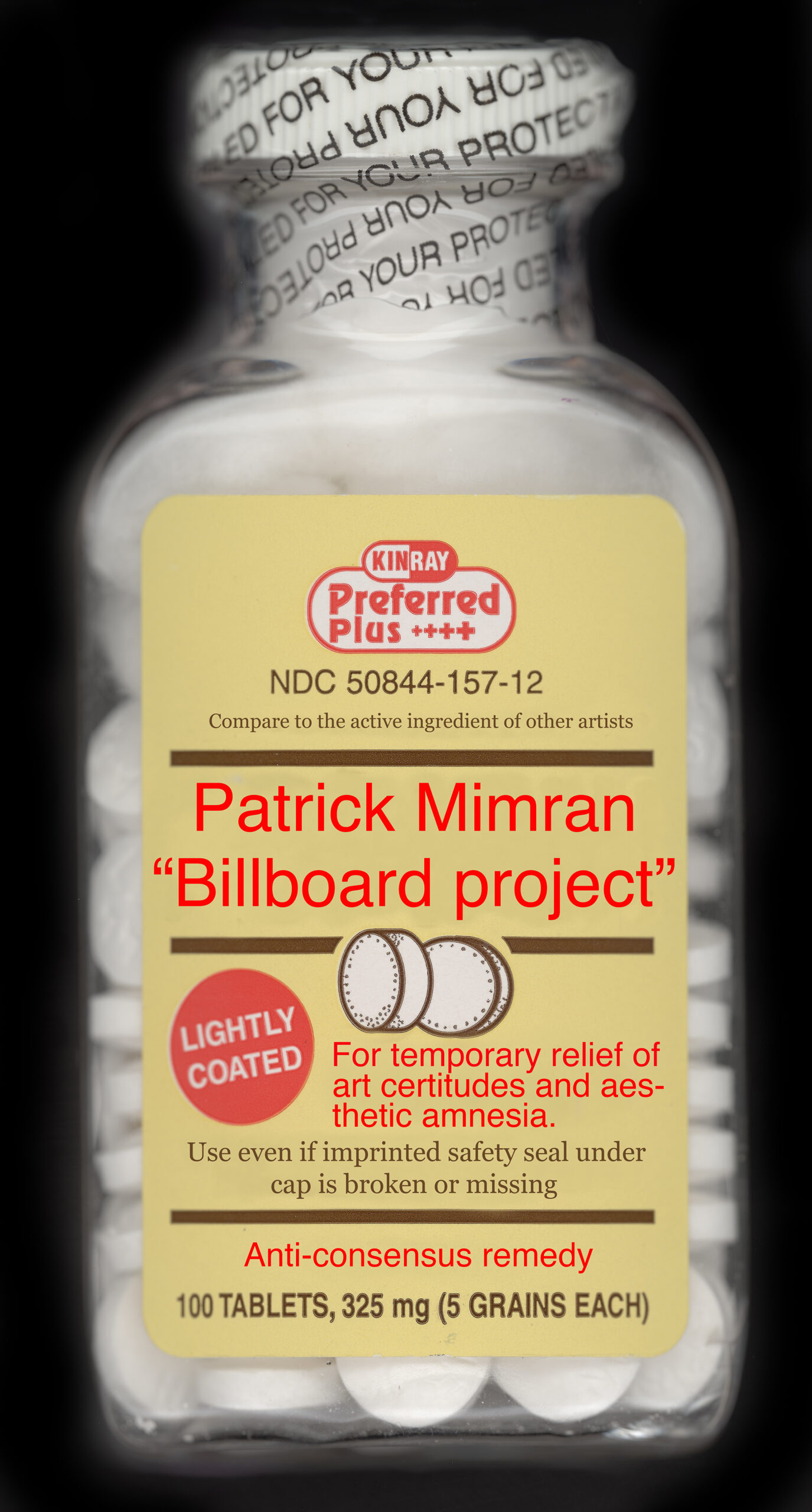 About my art and how and why I promote it - Patrick Mimran